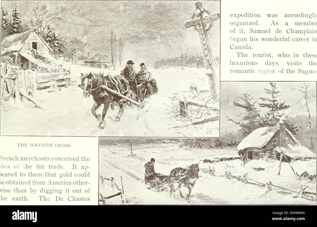 This illustrated work narrates the history of Quebec under French and ...