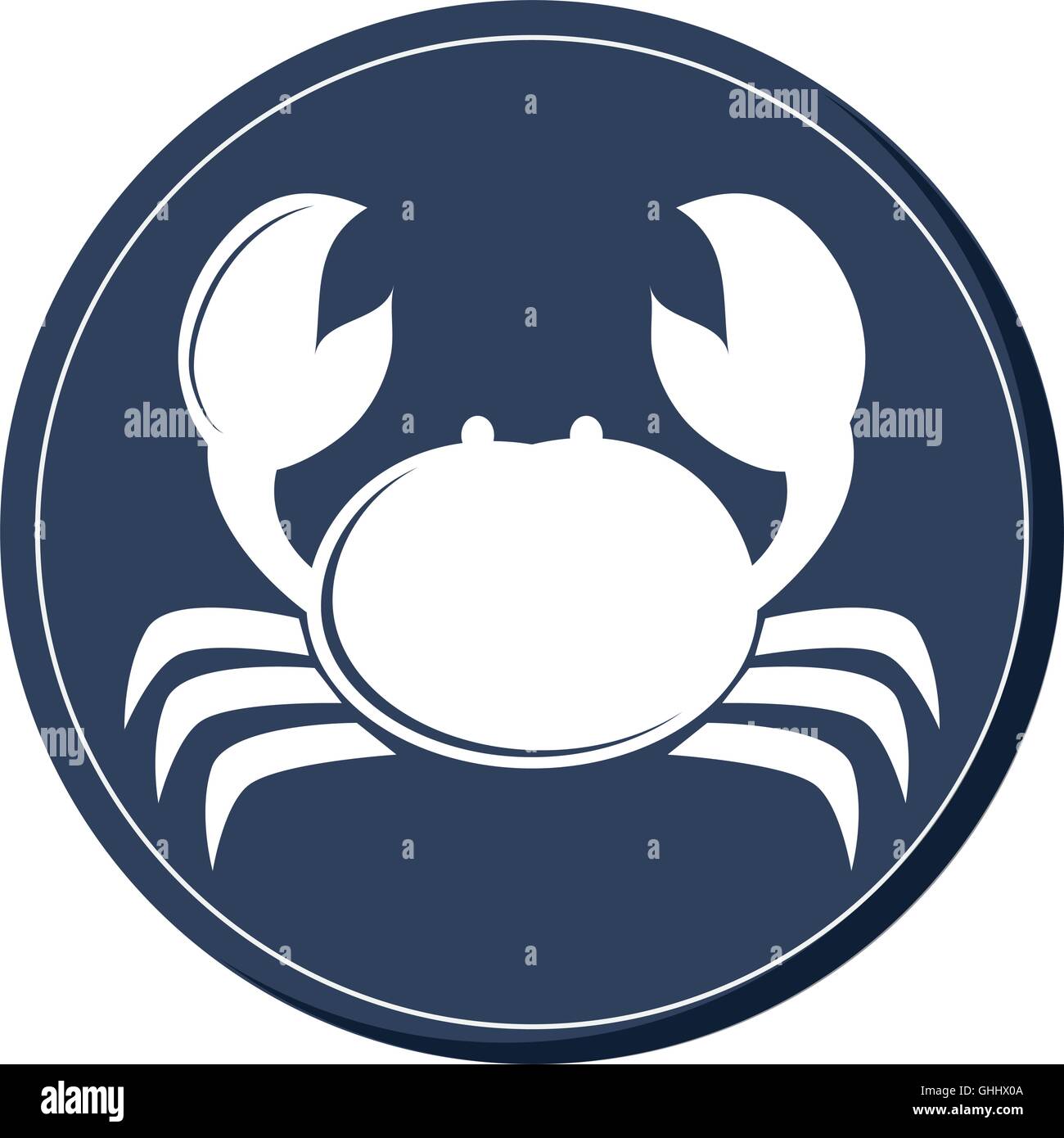 cartoon crab icon Stock Vector Image & Art - Alamy