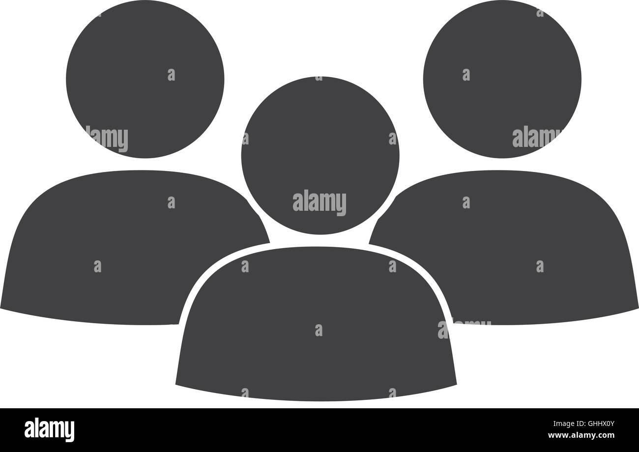 person team group people icon vector graphic Stock Vector Image & Art ...