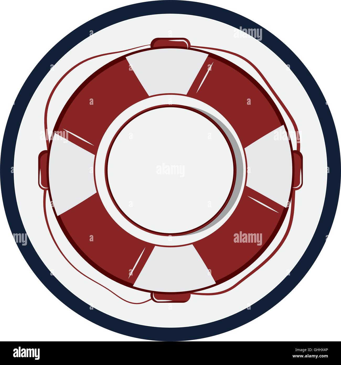life preserver emblem icon Stock Vector Image & Art - Alamy