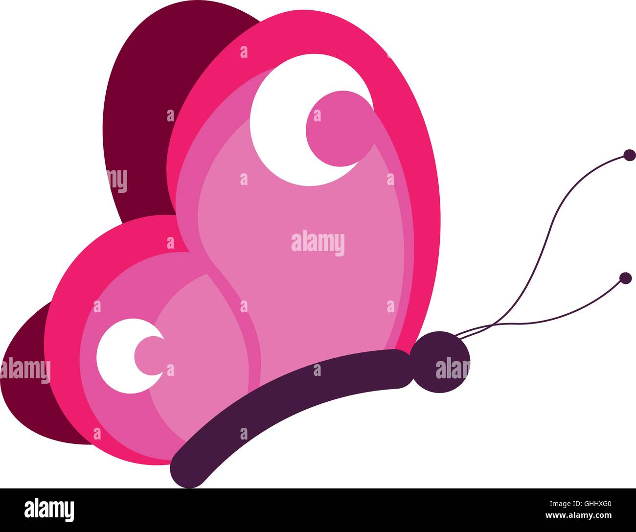 single butterfly icon Stock Vector Image & Art - Alamy