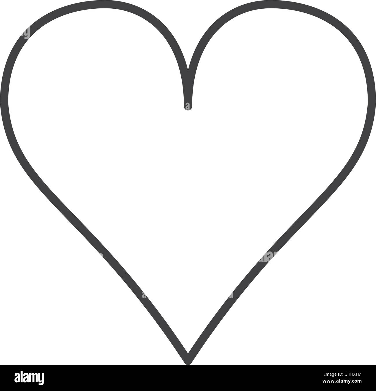 heart cartoon icon Stock Vector Image & Art - Alamy