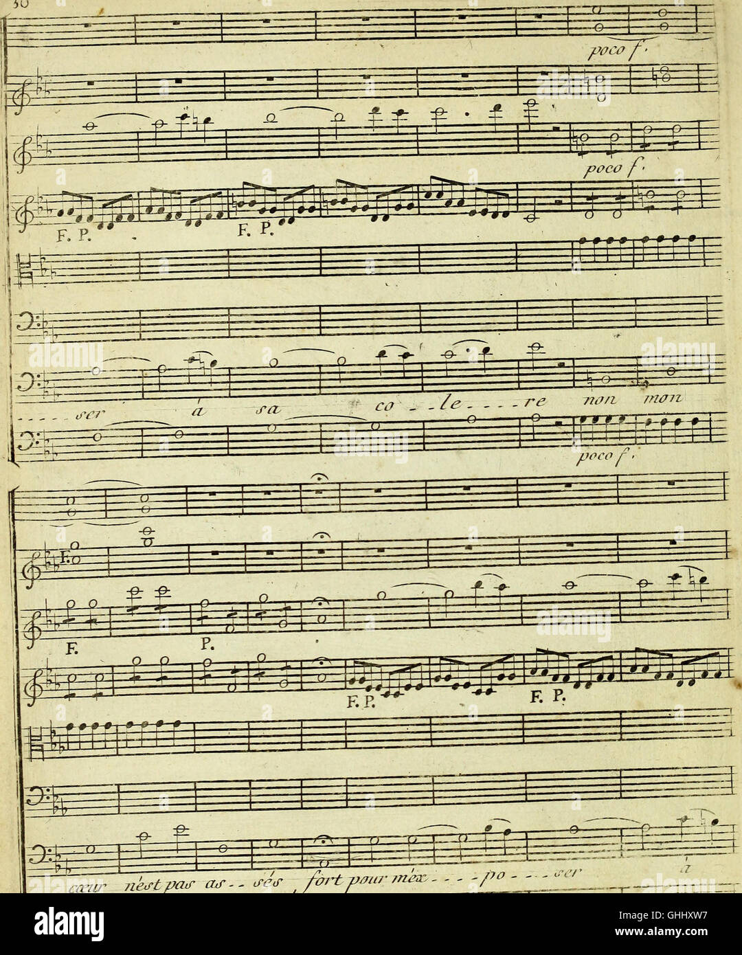 Silvain is a dramatic work written in 1770, depicting characters and ...