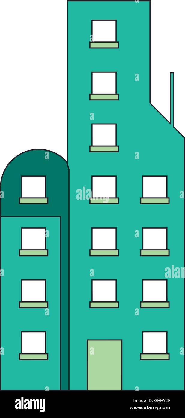 single building icon Stock Vector Image & Art - Alamy