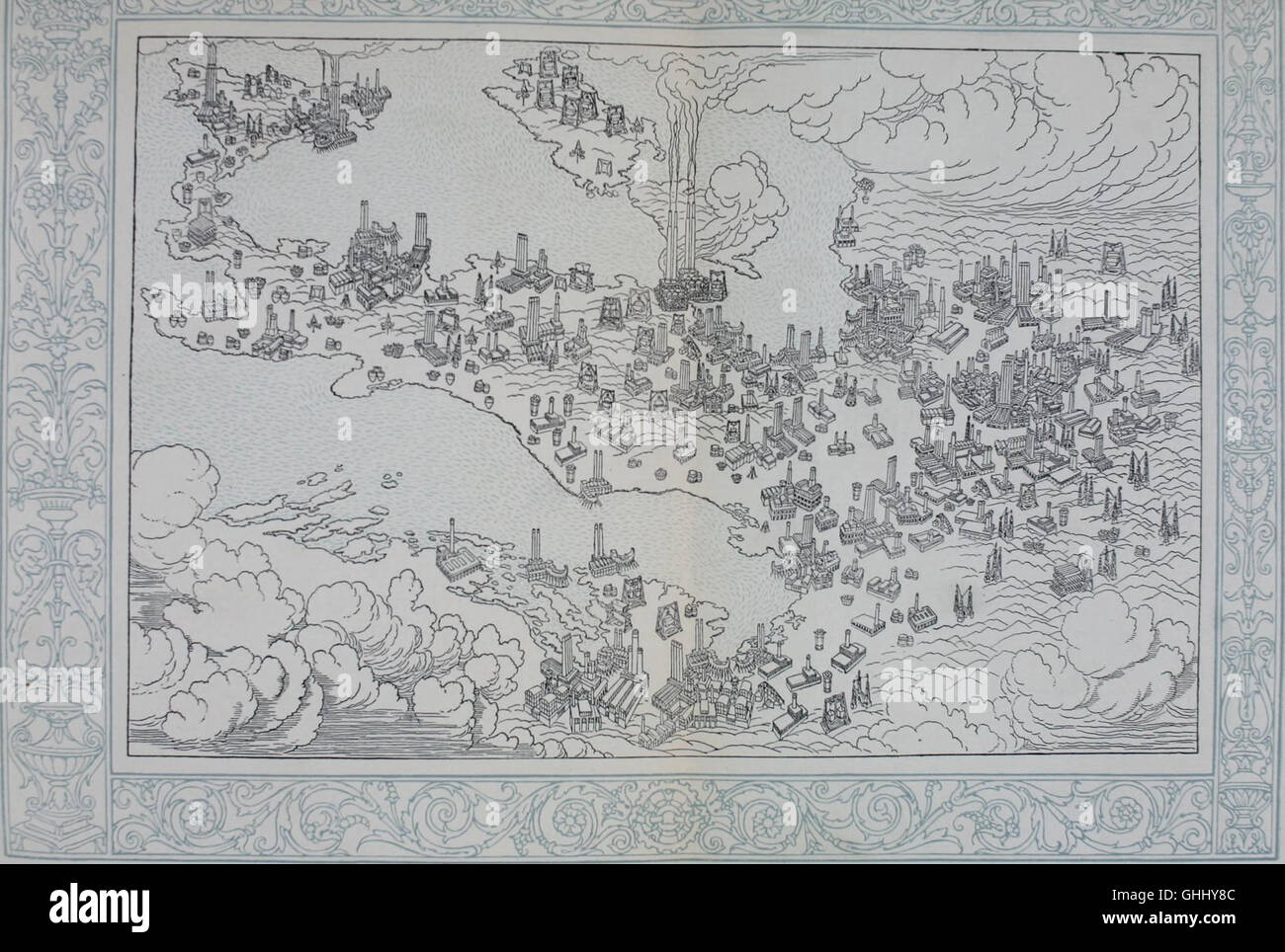 Map of italy 1920 hi-res stock photography and images - Alamy