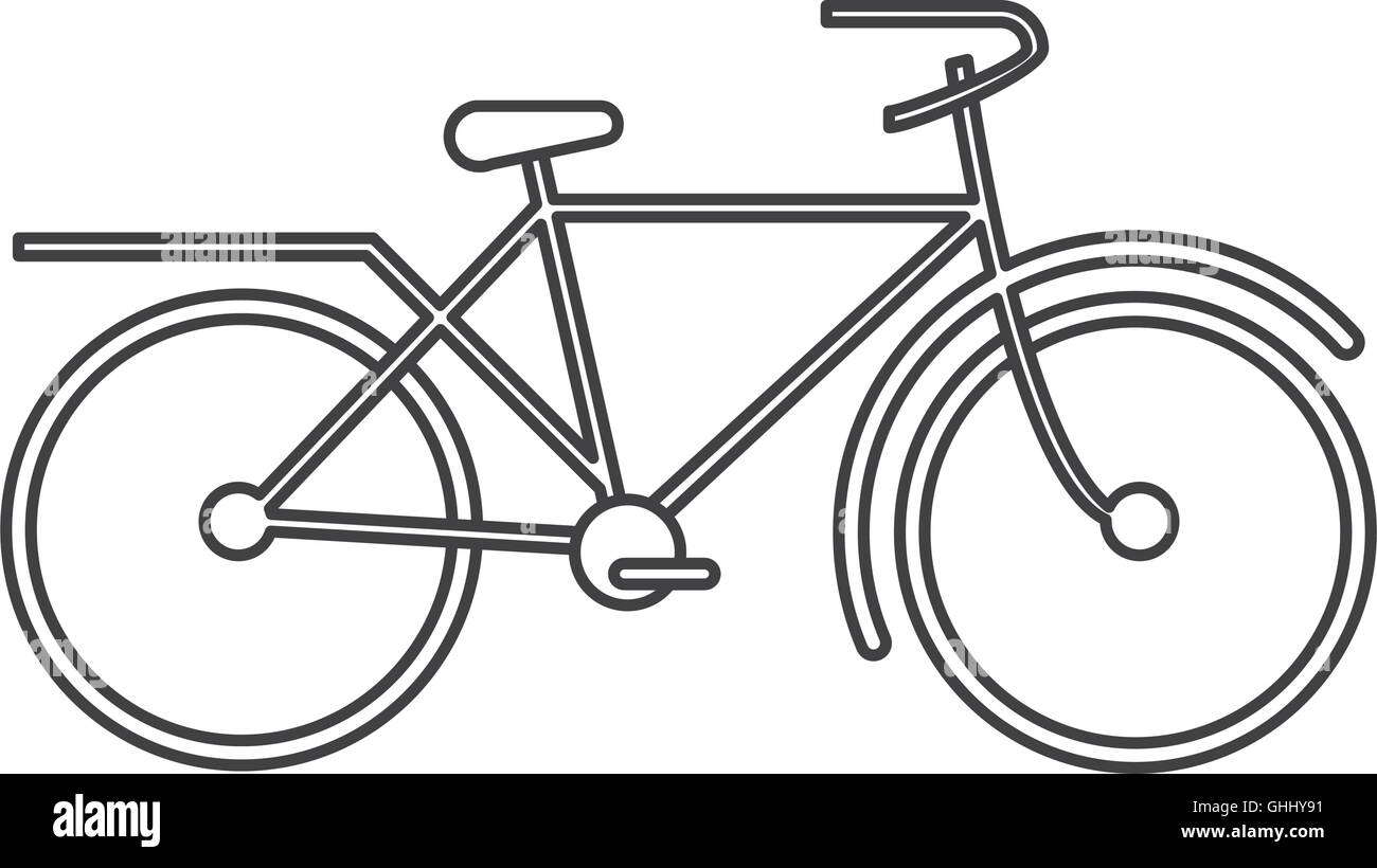 single bike icon Stock Vector Image & Art - Alamy