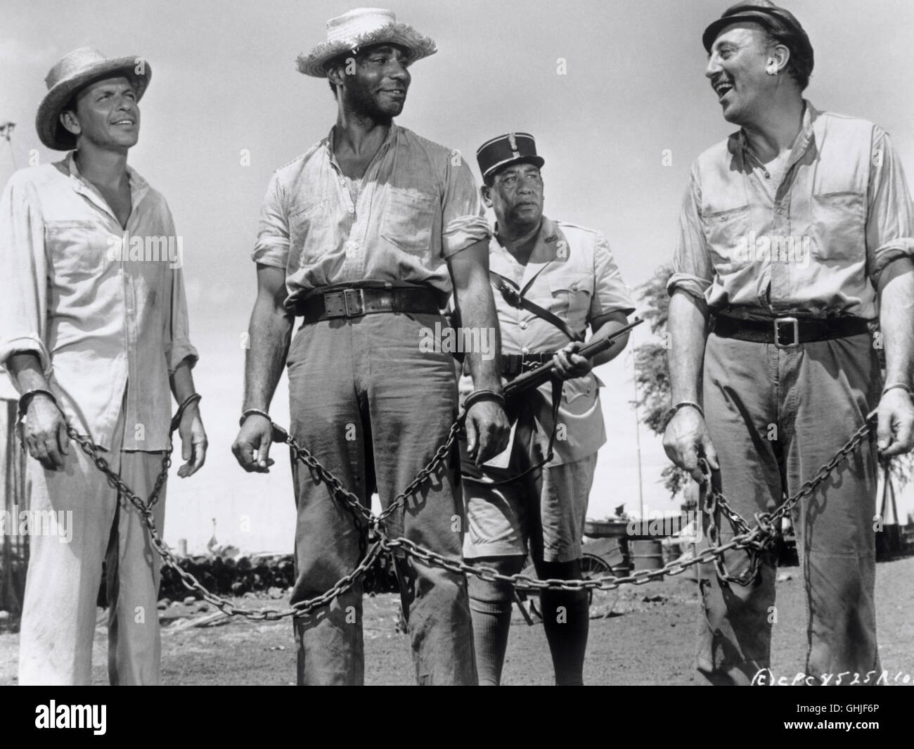 FRANK SINATRA (Harry), GREGOIRE ASLAN (Marcel) Regie: Mervyn LeRoy ...