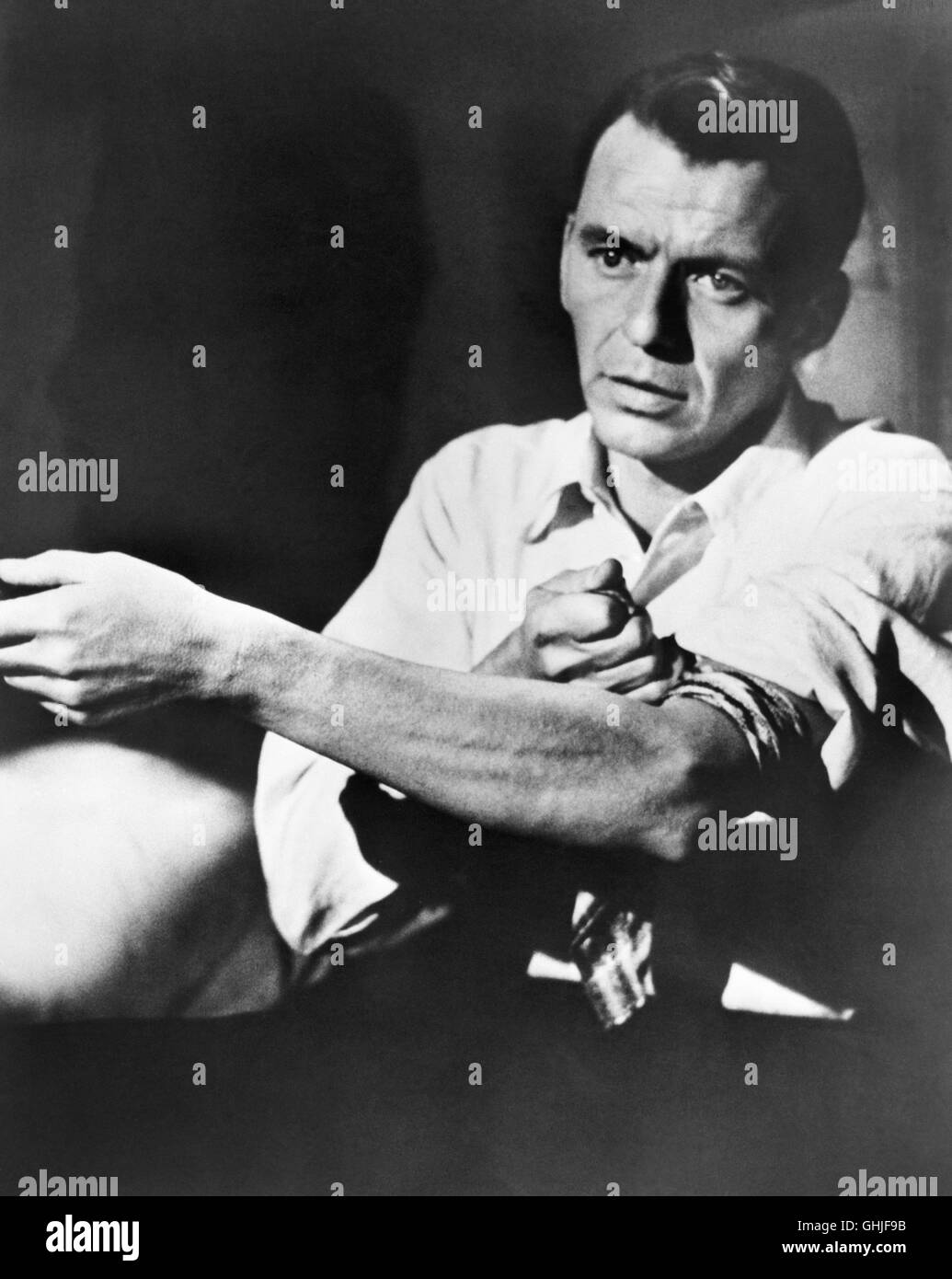 FRANK SINATRA (Frankie Machine) Regie: Otto Preminger aka. The Man With ...