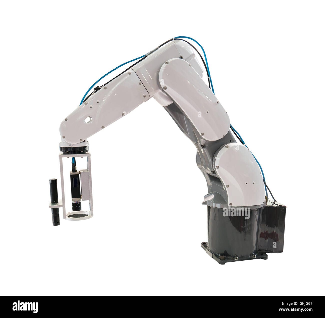 robotic hand machine tool at industrial manufacture factory Stock Photo ...