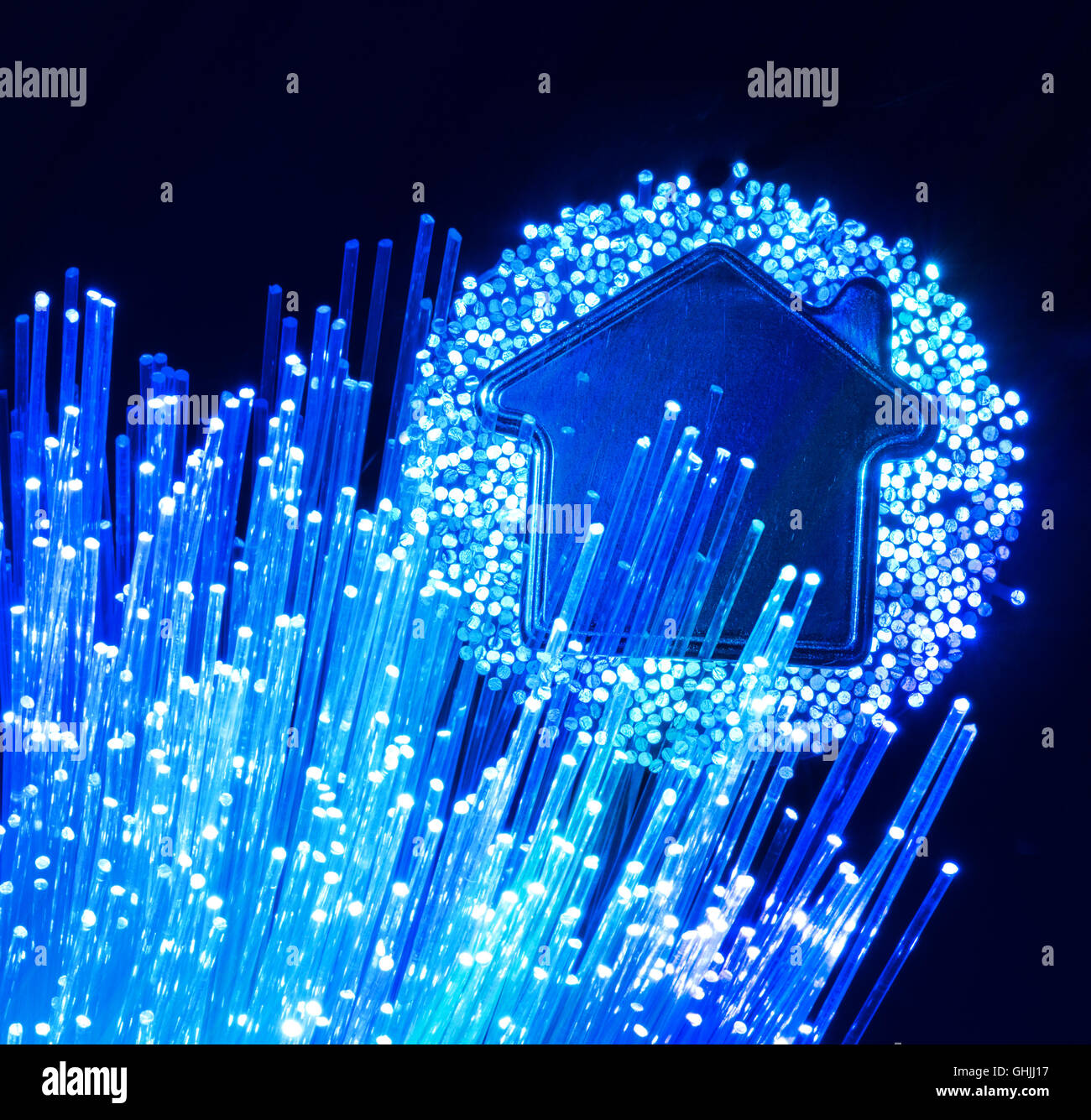 Fiber Optic Internet Connection To The House