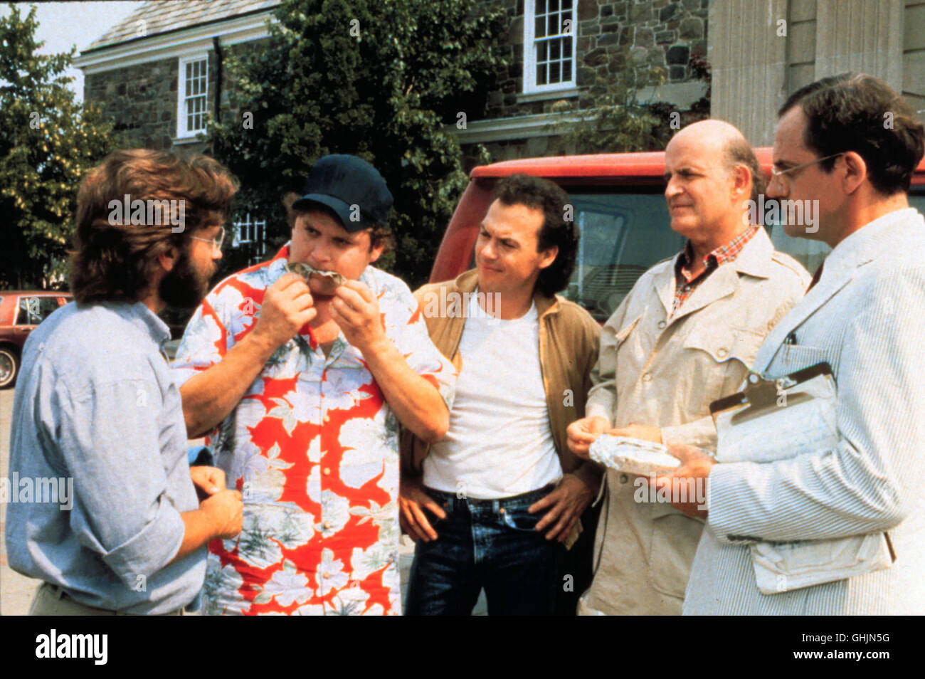 Als - vlnr - Albert (STEPHEN FURST),Billy (MICHAEL KEATON), Jack (PETER ...