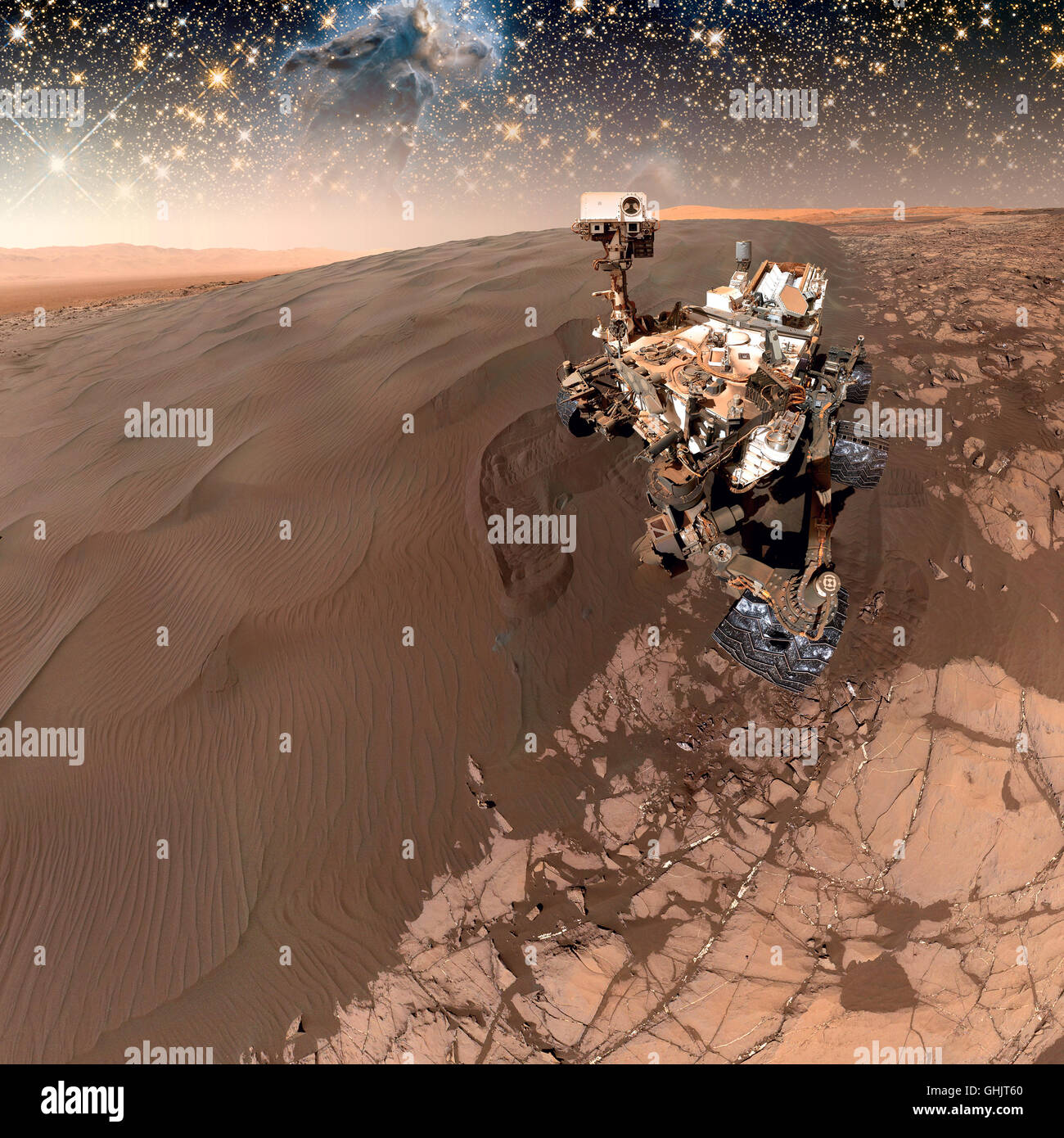 Mars Rover Selfie Nasa