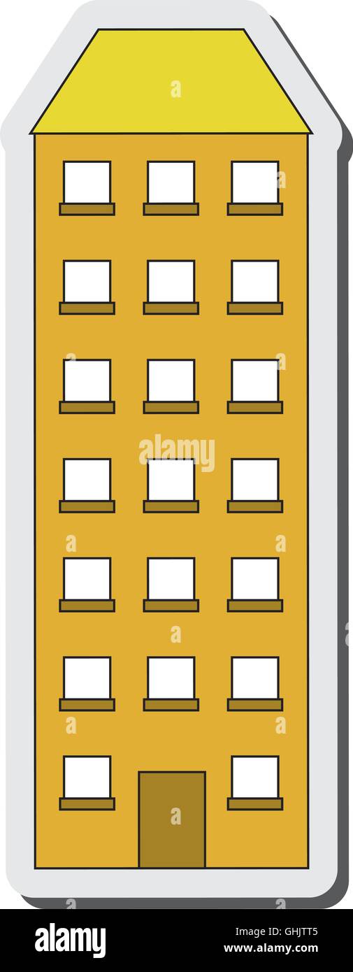 single building icon Stock Vector Image & Art - Alamy