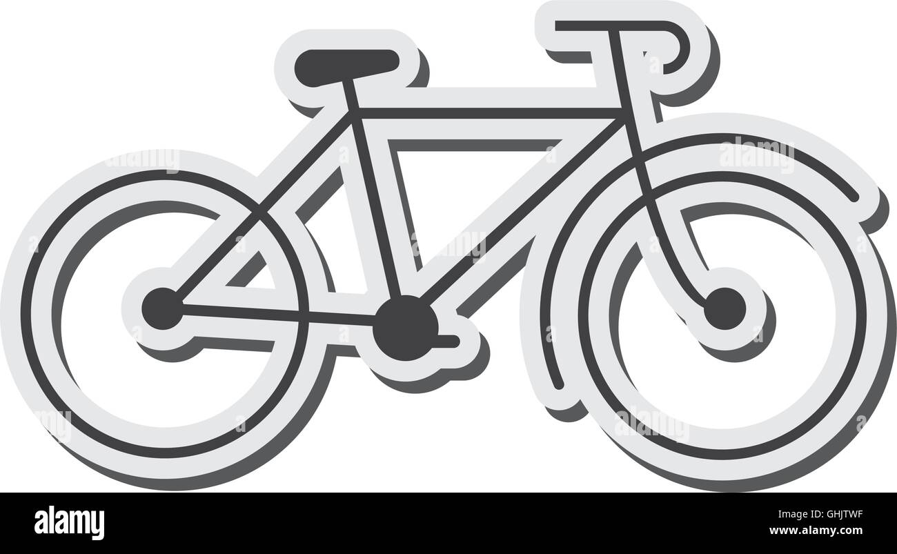 single bike icon Stock Vector Image & Art - Alamy