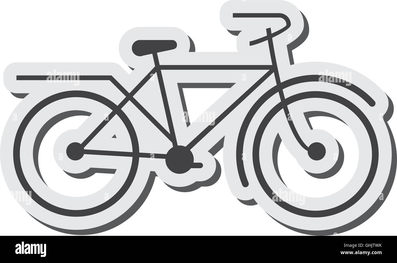 single bike icon Stock Vector Image & Art - Alamy