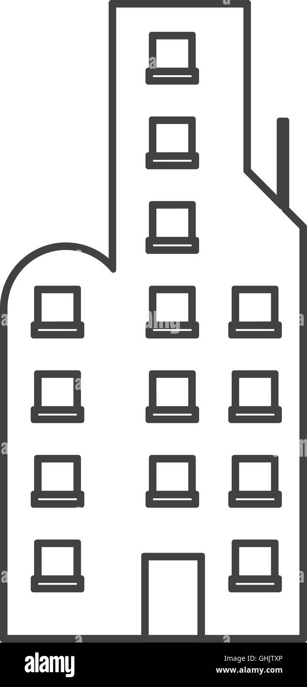 single building icon Stock Vector Image & Art - Alamy