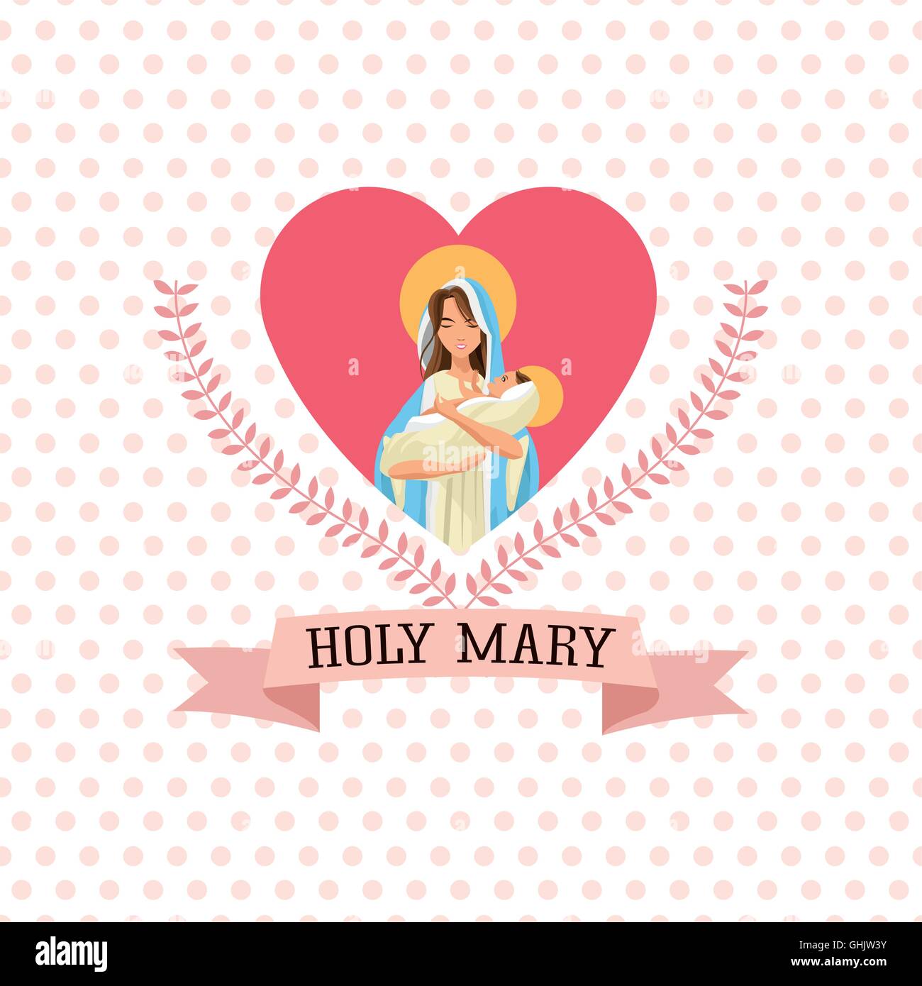 Mary baby jesus icon Cut Out Stock Images & Pictures - Alamy