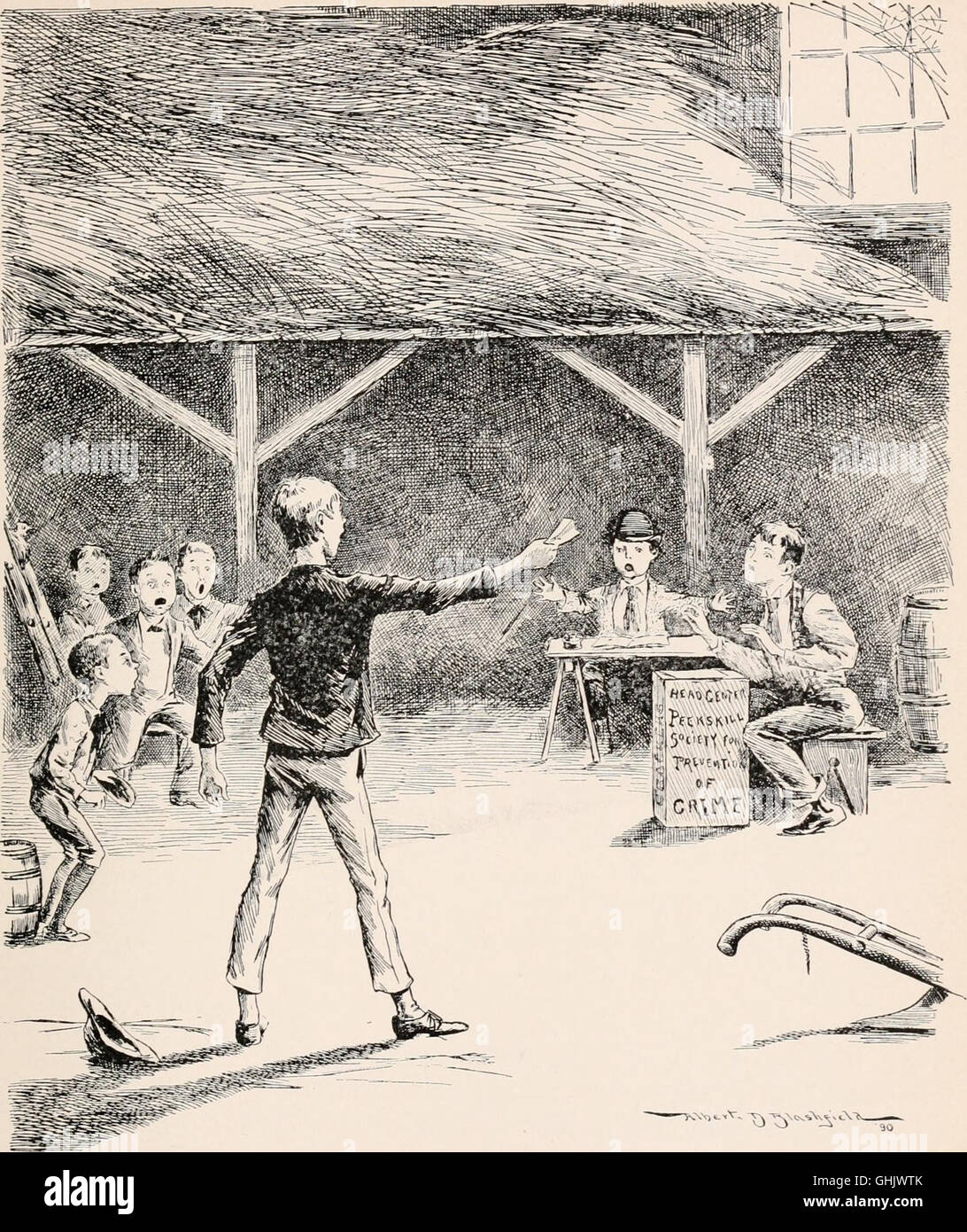 This 1890 children's story follows small boys in oversized boots, using ...