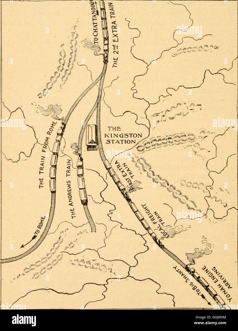 'The Great Locomotive Chase' (1917) is a historical account of the ...