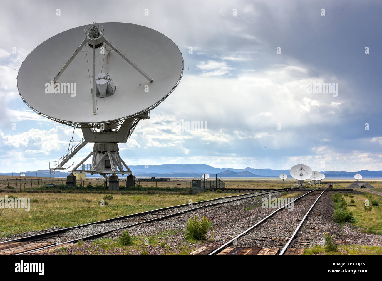 The Karl G. Jansky Very Large Array (VLA) is a radio astronomy ...