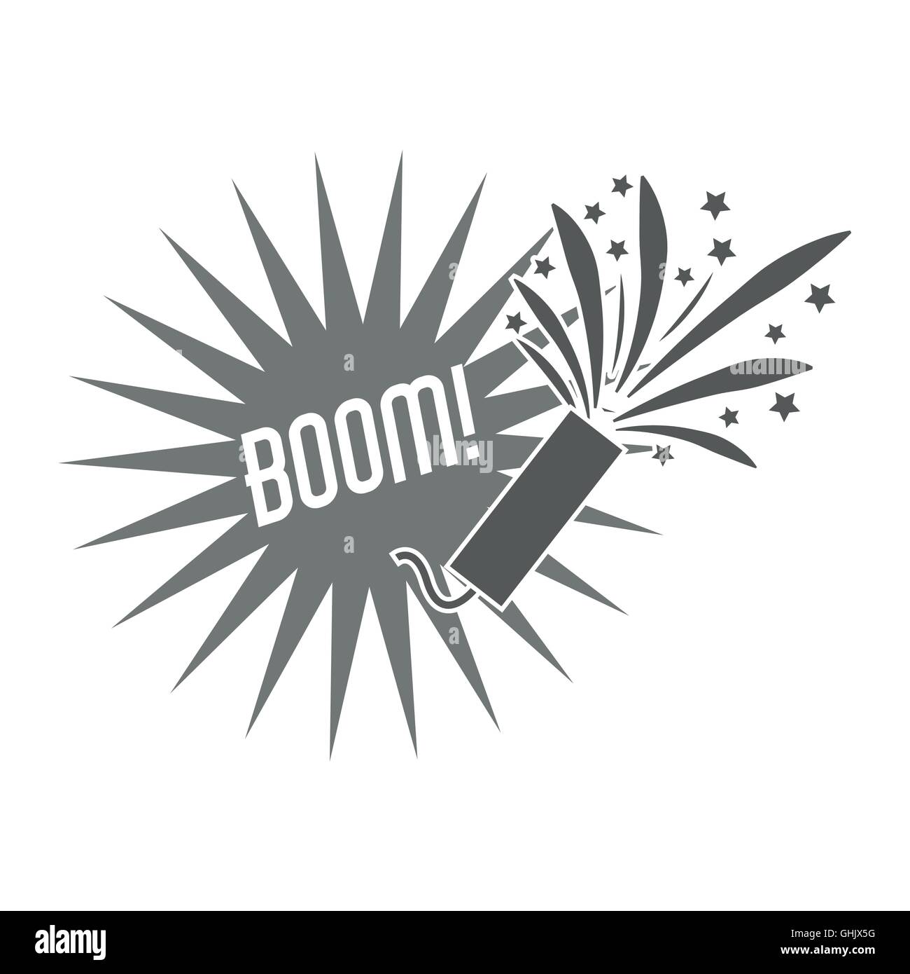 firework celebration explosion icon. Vector graphic Stock Vector Image ...