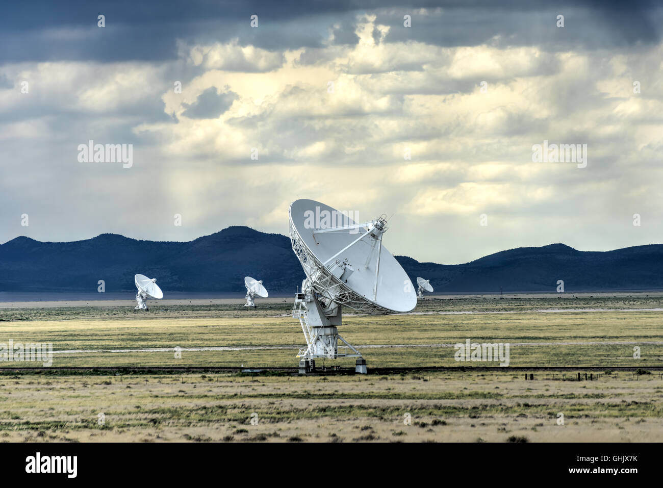 The Karl G. Jansky Very Large Array (VLA) is a radio astronomy ...