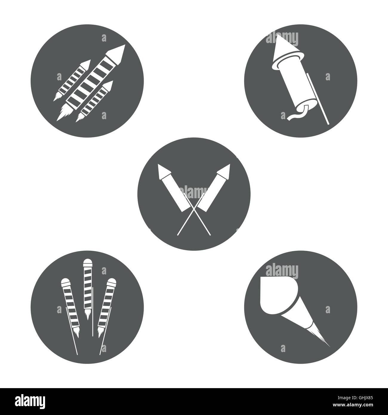 firework celebration explosion icon. Vector graphic Stock Vector Image ...