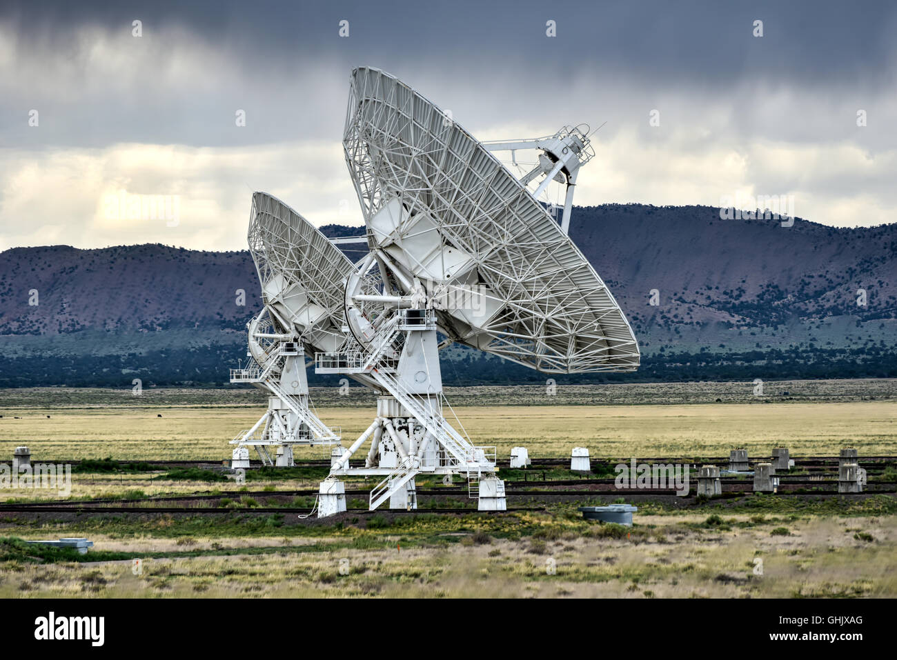 The Karl G. Jansky Very Large Array (VLA) is a radio astronomy ...