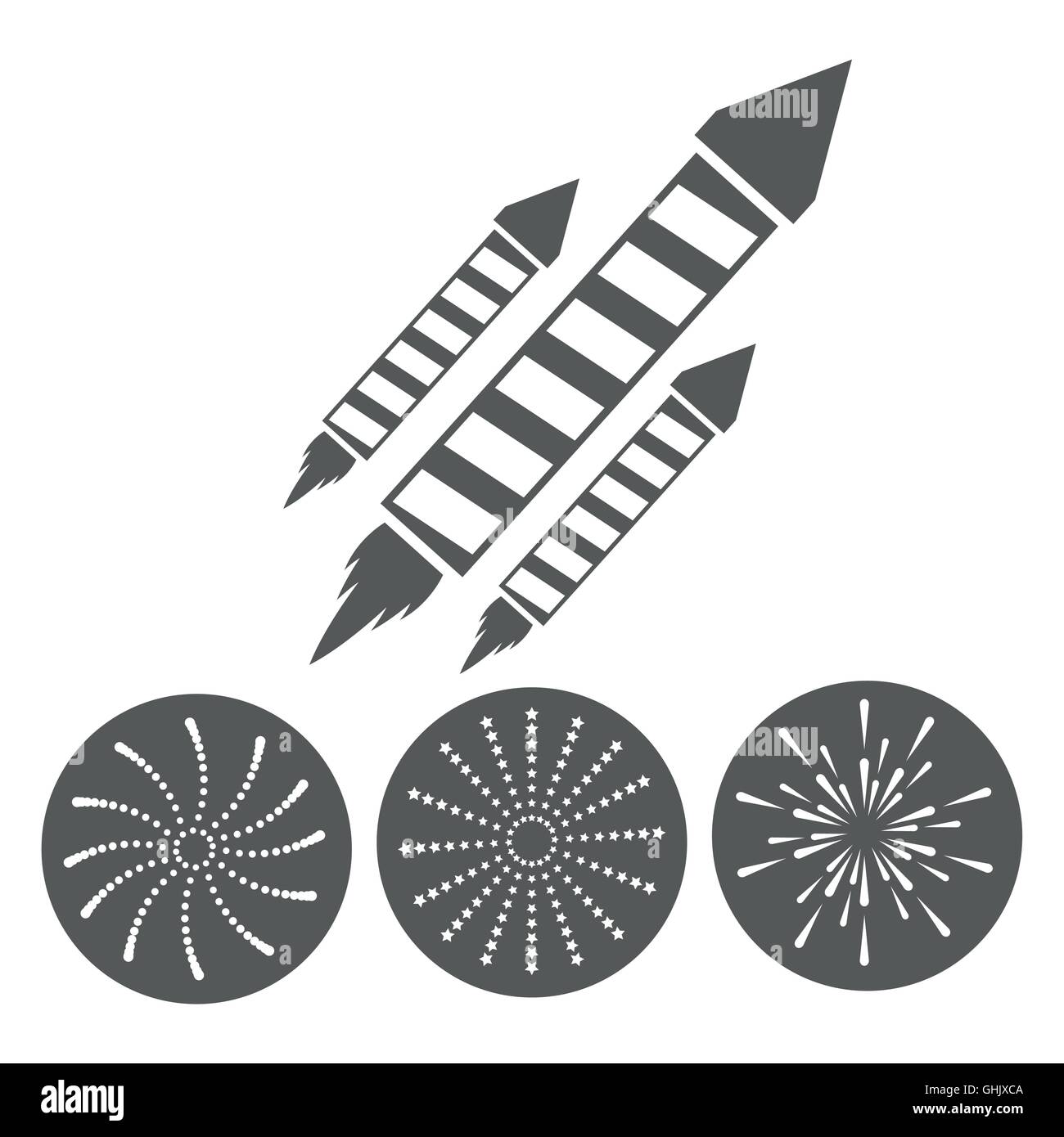 firework celebration explosion icon. Vector graphic Stock Vector Image ...