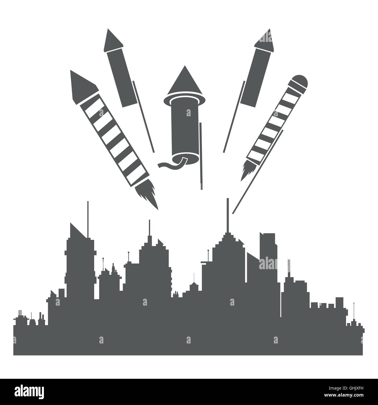 firework celebration explosion icon. Vector graphic Stock Vector Image ...