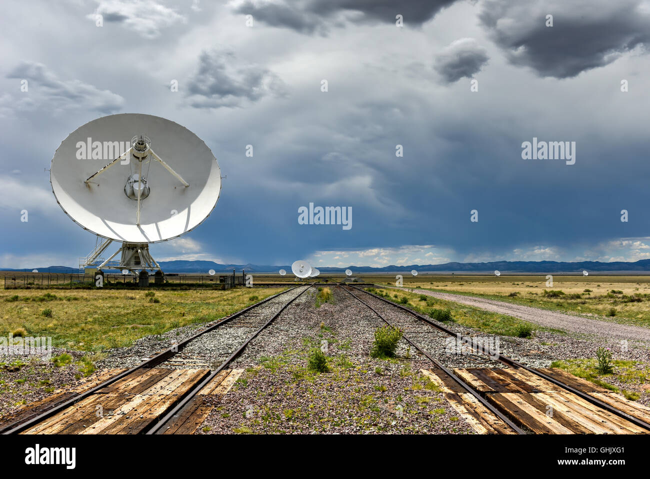 The Karl G. Jansky Very Large Array (VLA) is a radio astronomy ...
