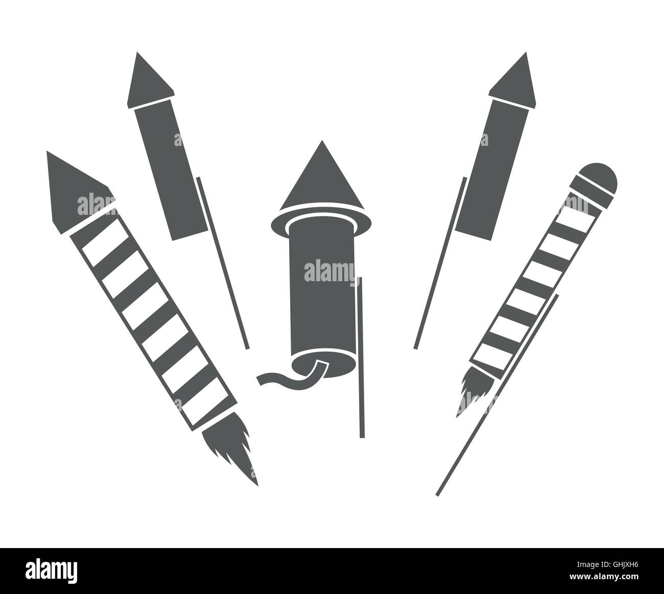 firework celebration explosion icon. Vector graphic Stock Vector Image ...