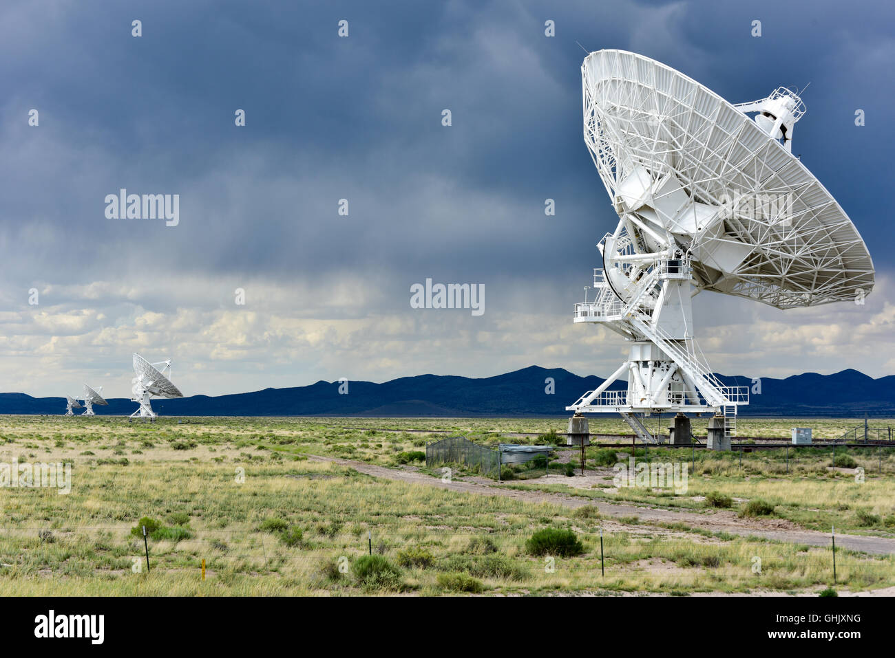 The Karl G. Jansky Very Large Array (VLA) is a radio astronomy ...