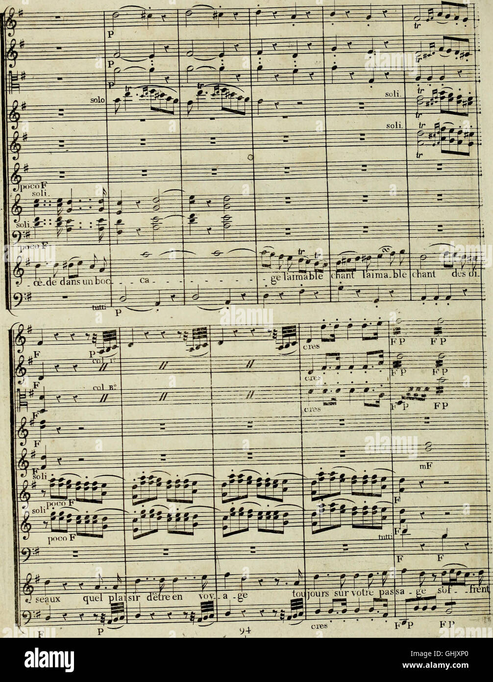 A 1812 French opera by Joseph-Bernard de Launay, centered on the ...