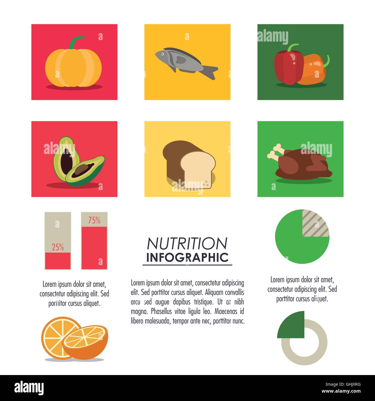 Infographic icon. Nutrition design. Vector graphic Stock Vector Image ...