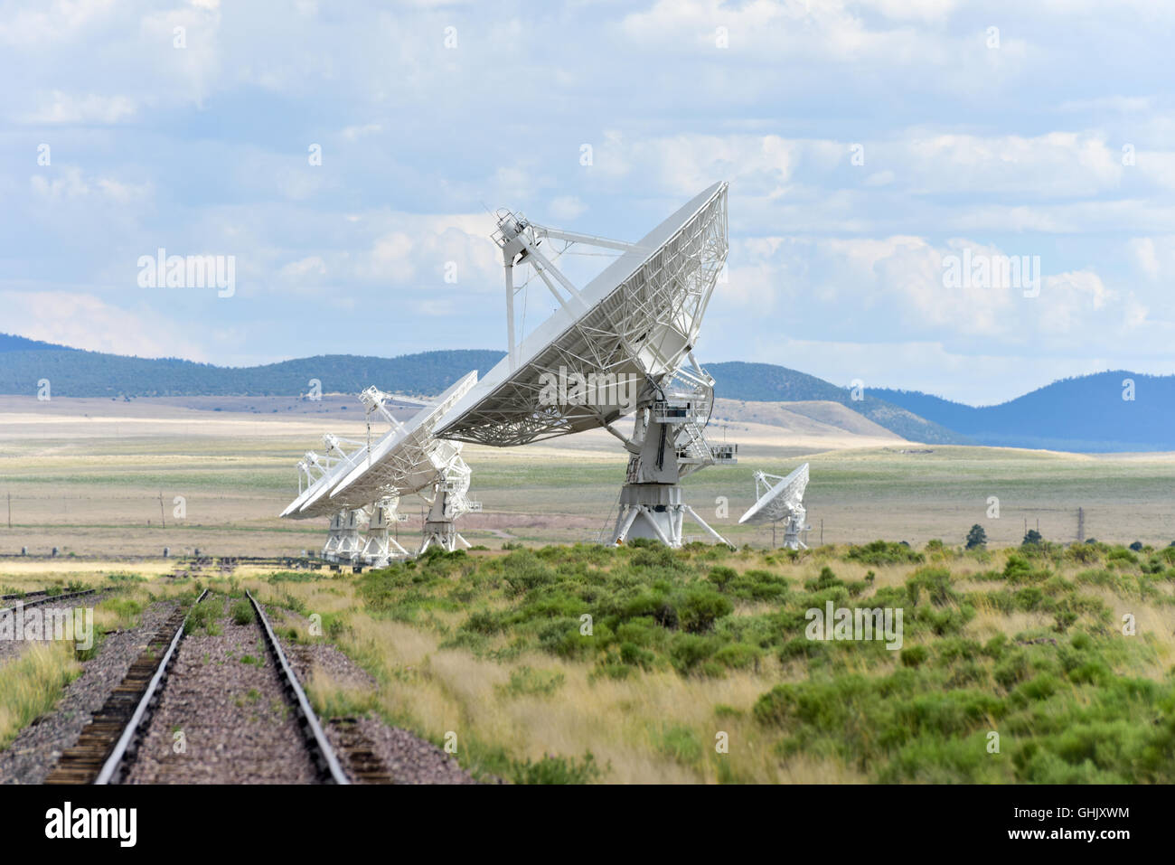 The Karl G. Jansky Very Large Array (VLA) is a radio astronomy ...