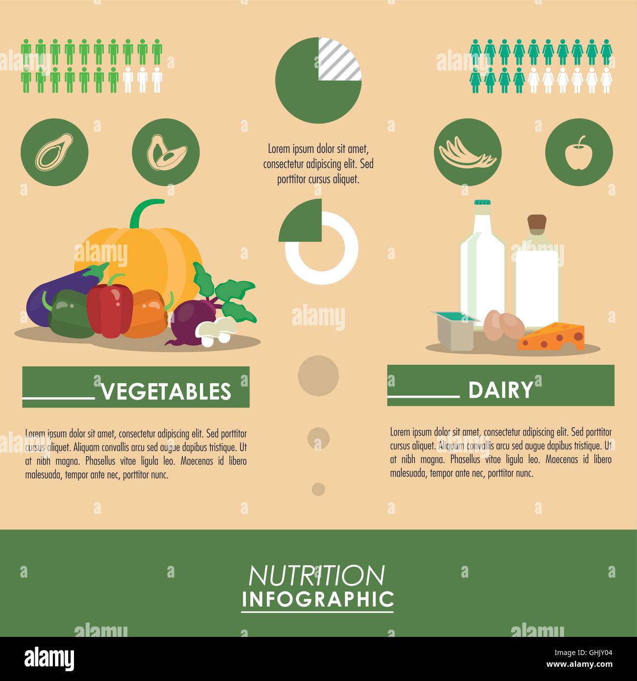 Infographic icon. Nutrition design. Vector graphic Stock Vector Image ...