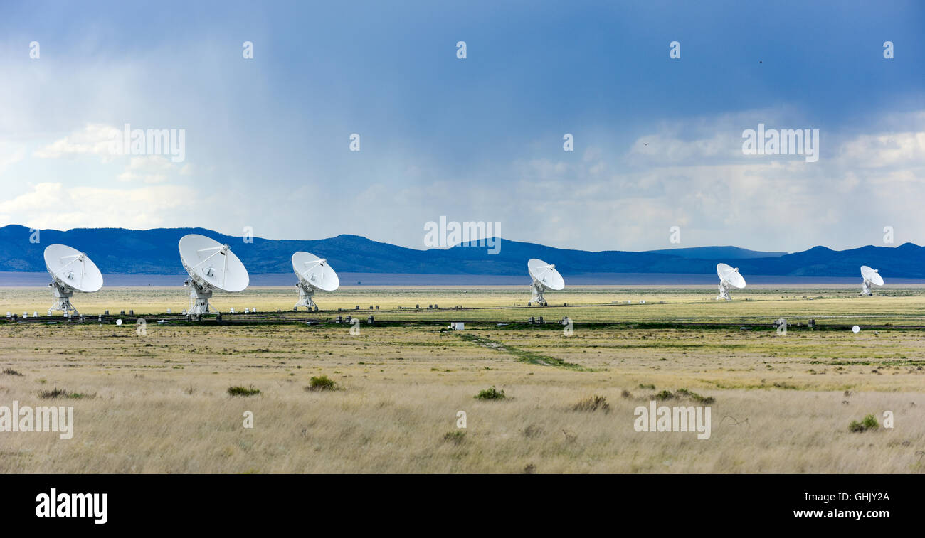The Karl G. Jansky Very Large Array (VLA) is a radio astronomy ...
