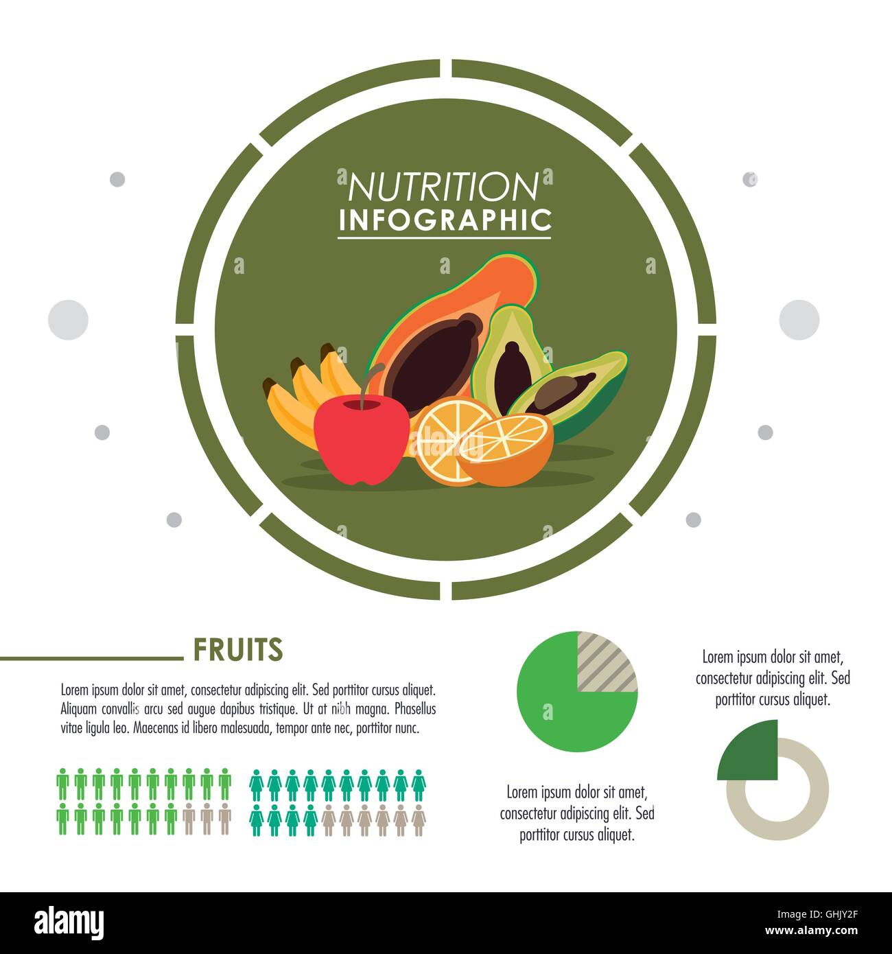 Infographic icon. Nutrition design. Vector graphic Stock Vector Image ...