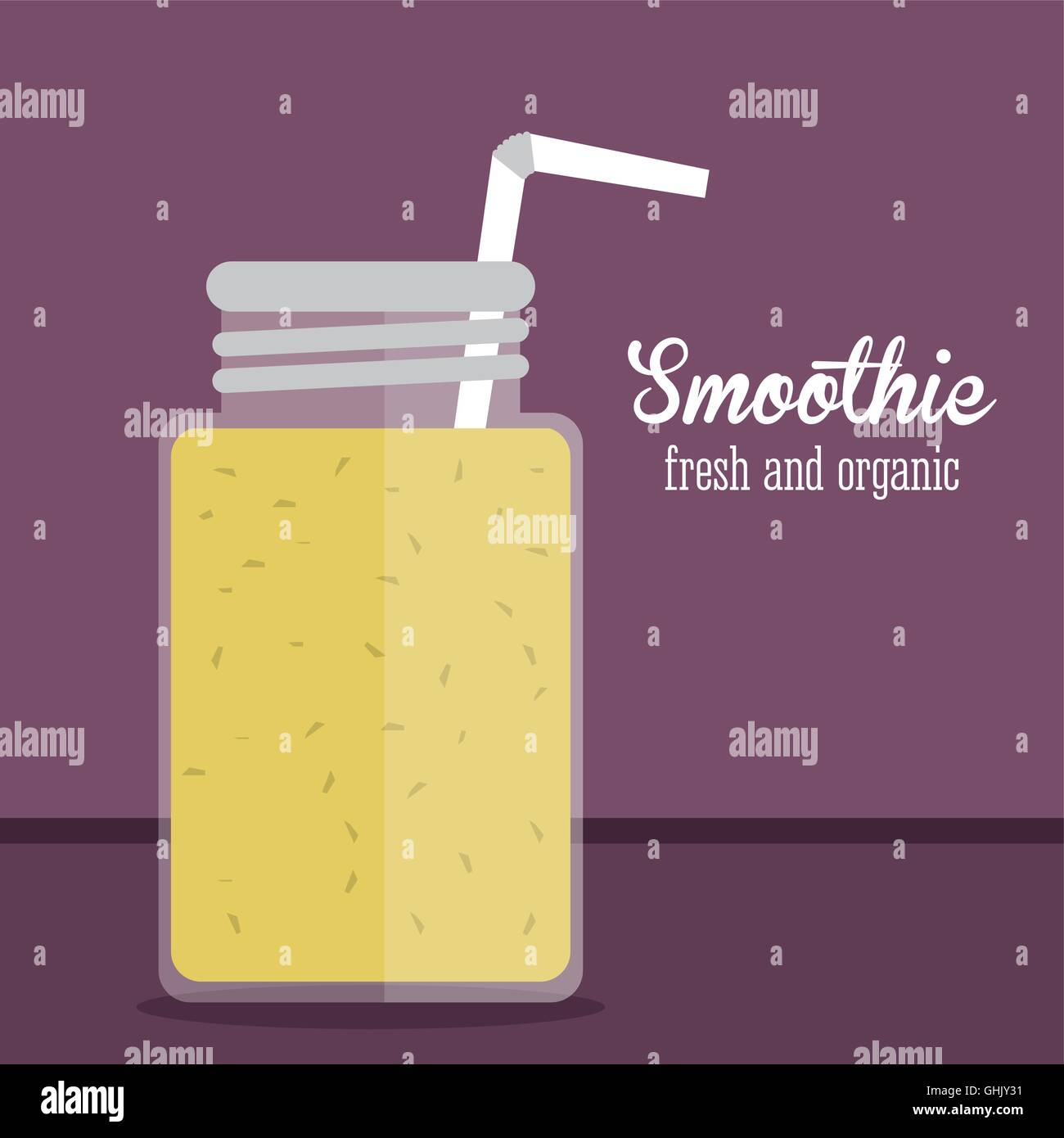 smoothie juice glass drink healthy icon. Vector graphic Stock Vector ...