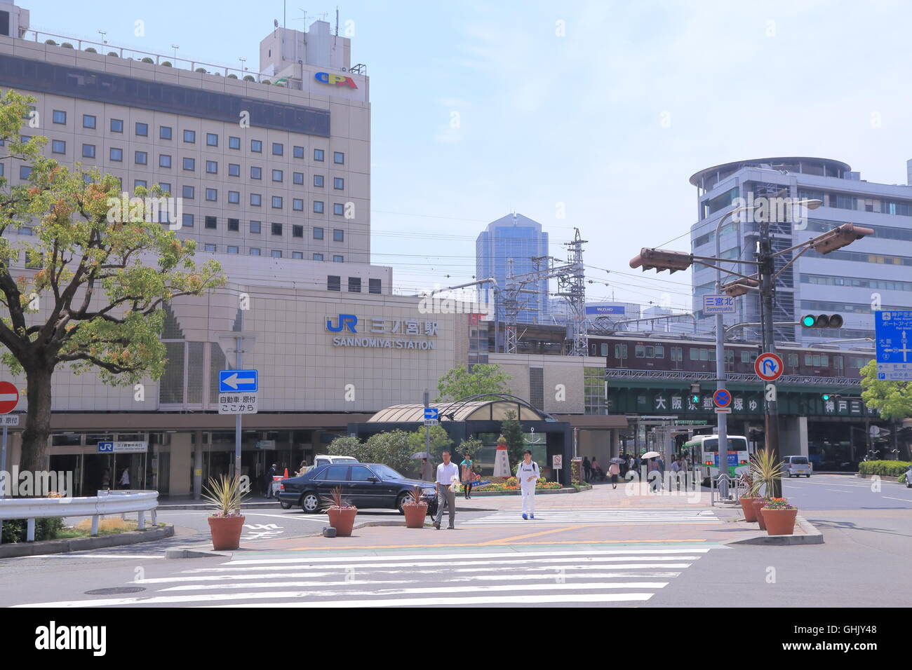 Sannomiya station hi-res stock photography and images - Alamy