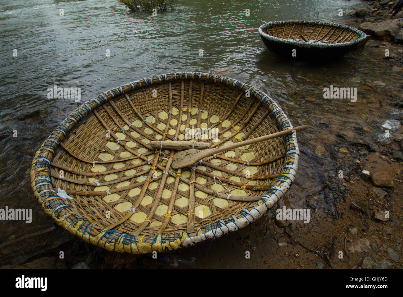 Indian coracles hi-res stock photography and images - Alamy