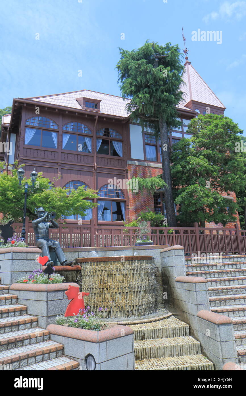 Weathercock House in Ijinkan Kitano district in Kobe Japan Stock Photo ...