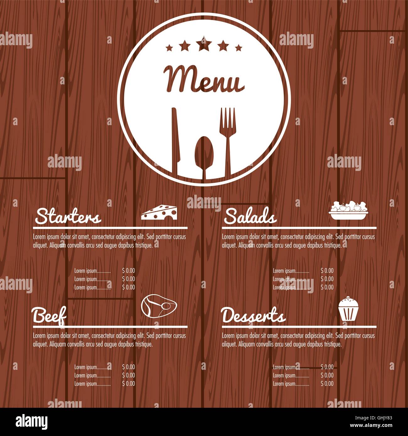 menu restaurant kitchen icon. Vector graphic Stock Vector Image & Art ...