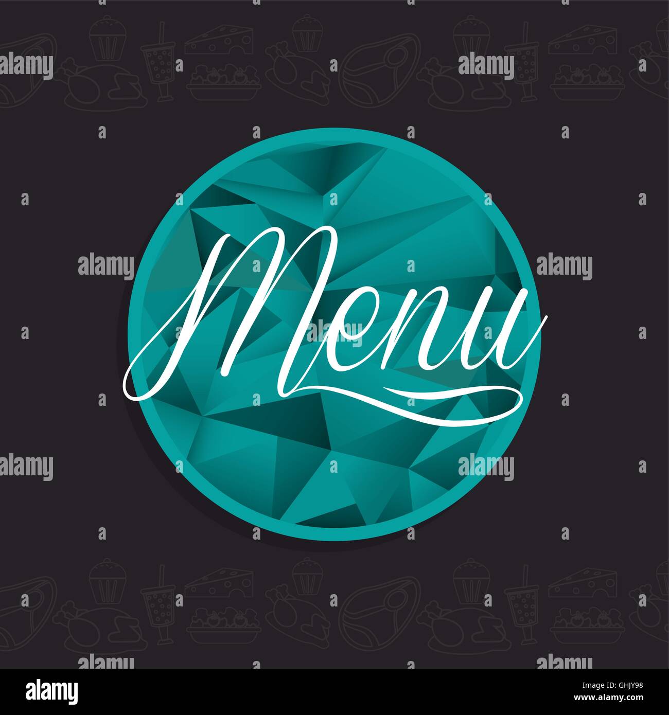 menu restaurant kitchen icon. Vector graphic Stock Vector Image & Art ...