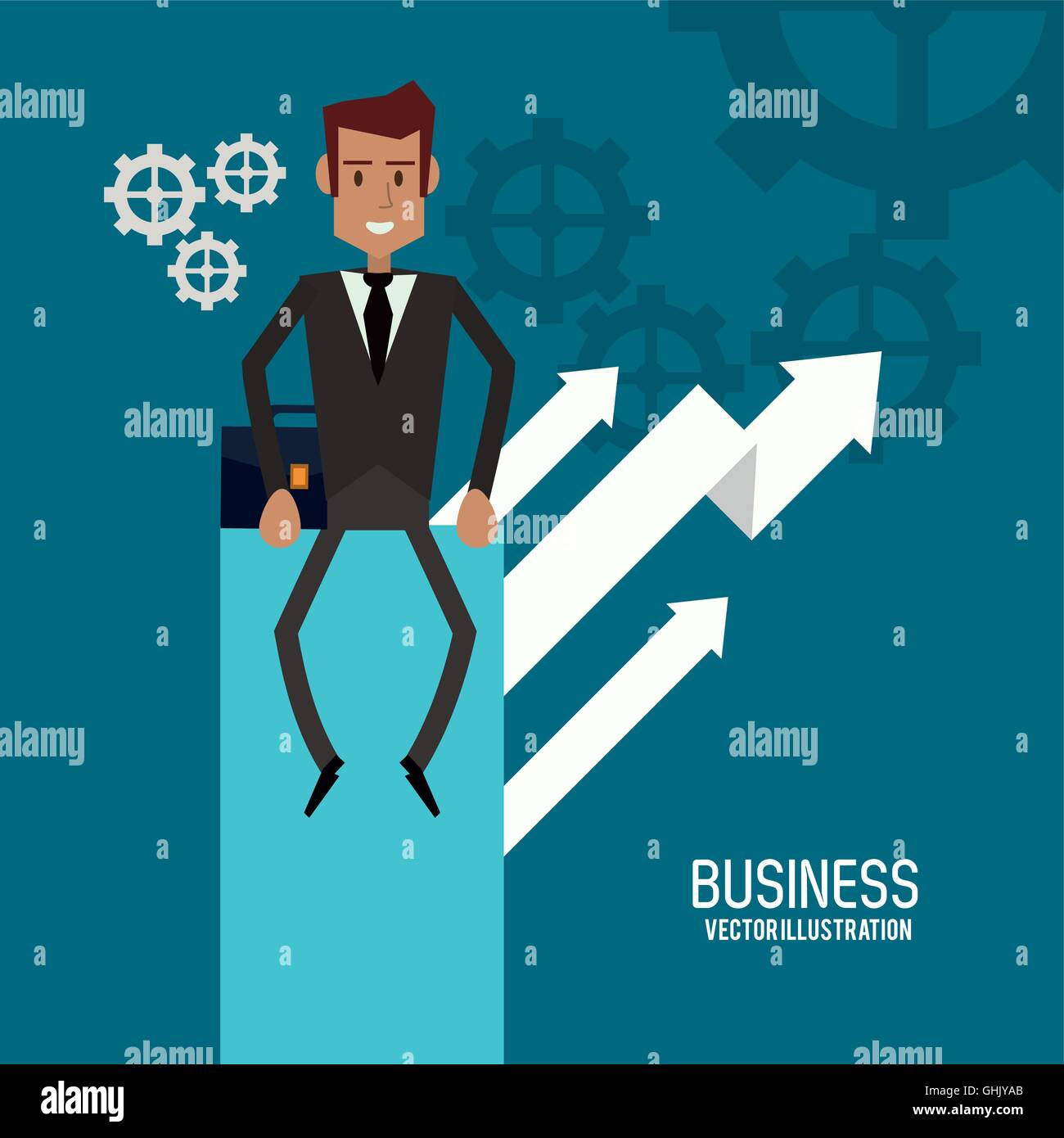 Businessman male business icon. Vector graphic Stock Vector Image & Art ...