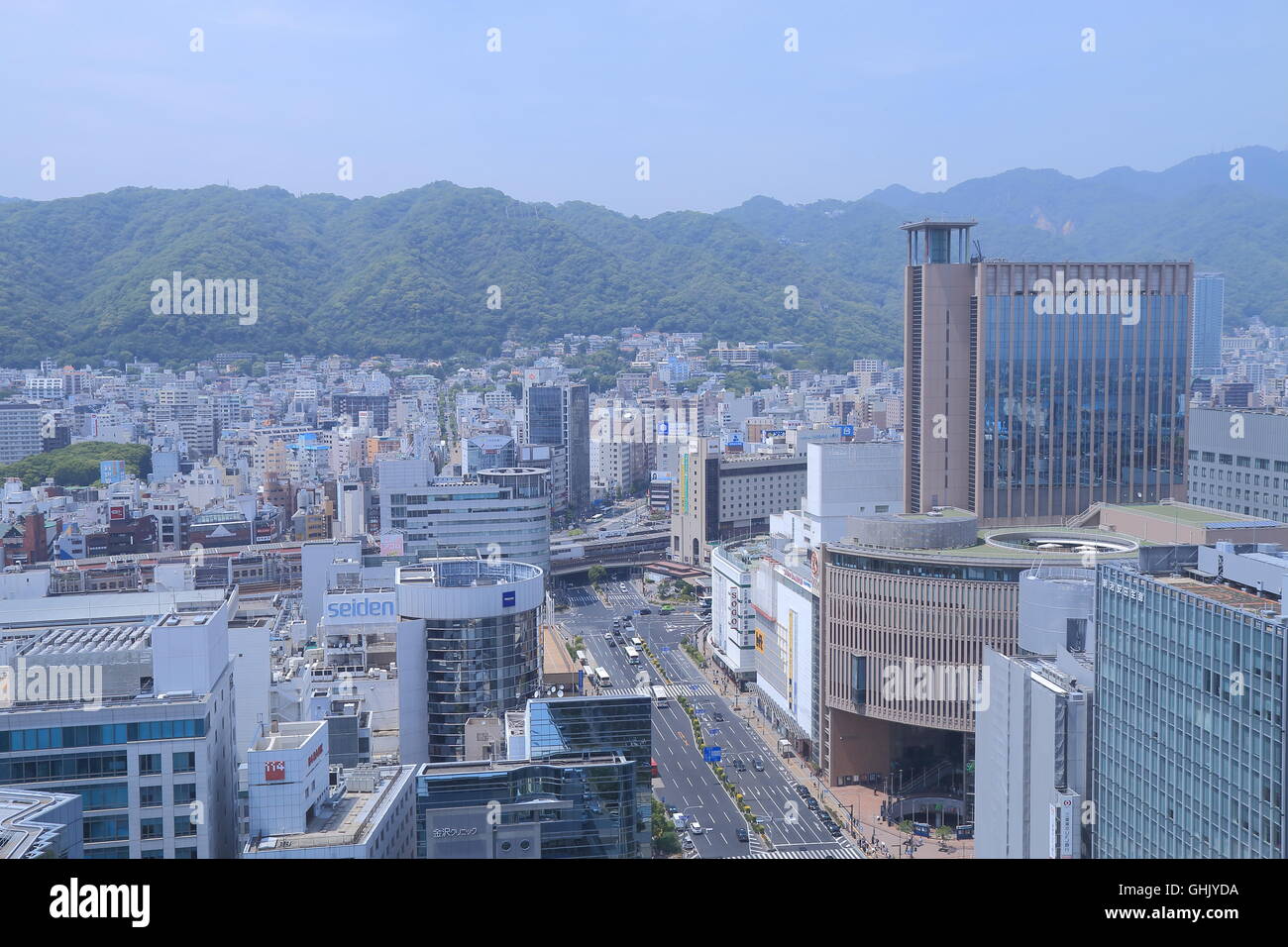 City view of kobe hi-res stock photography and images - Alamy