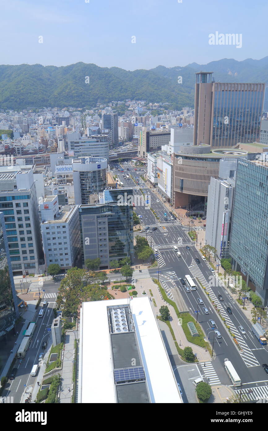 Kobe downtown city view in Kobe Japan Stock Photo - Alamy