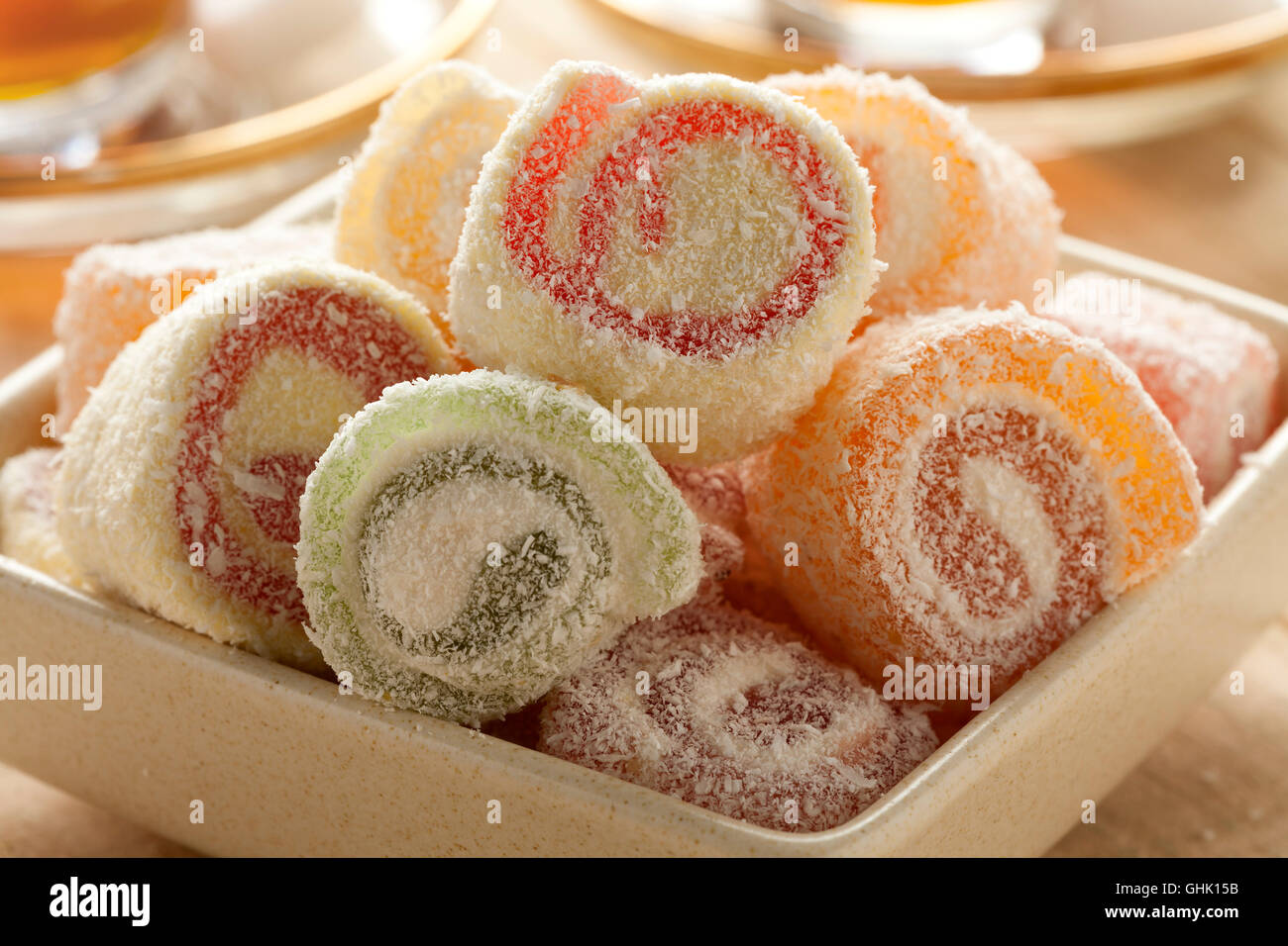 Traditional turkish candy hi-res stock photography and images - Alamy