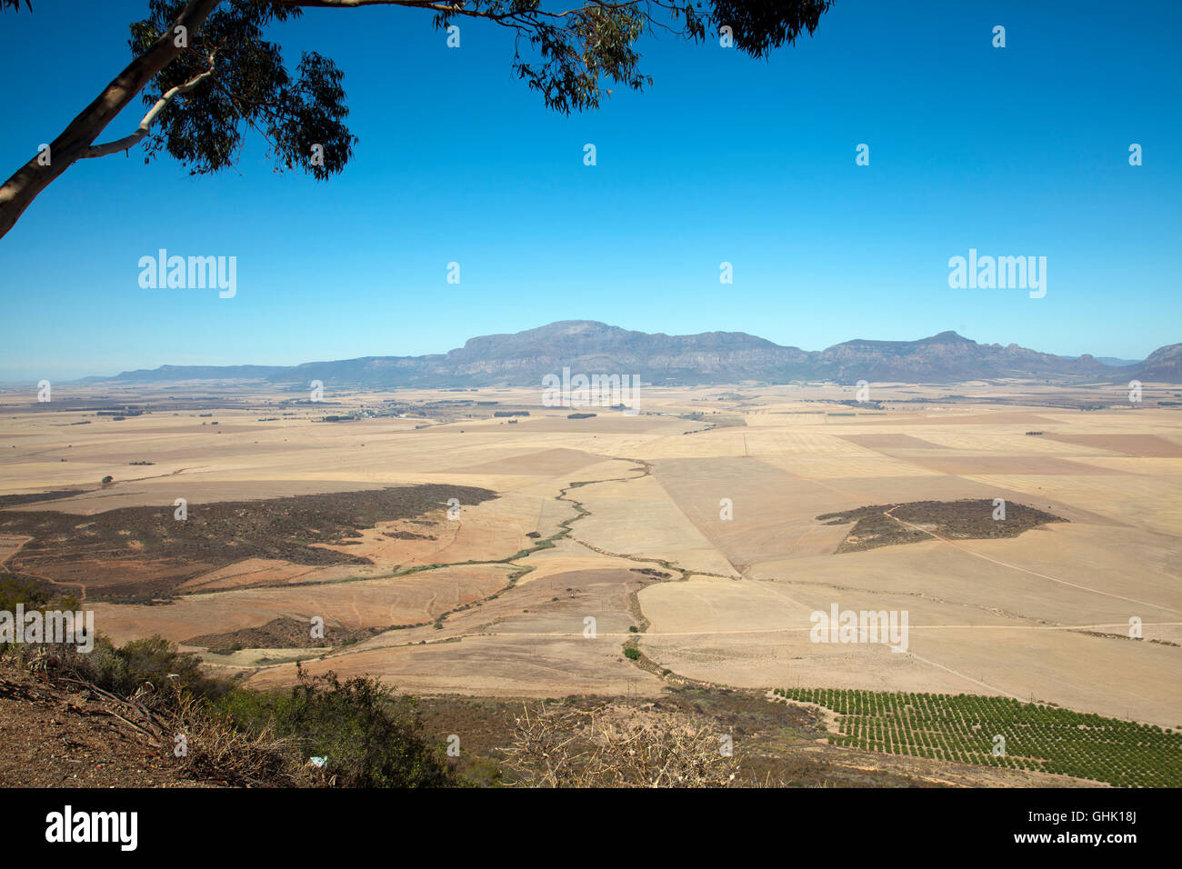 Views from Piekenierskloof Pass over Piketberg in Western Cape - South ...